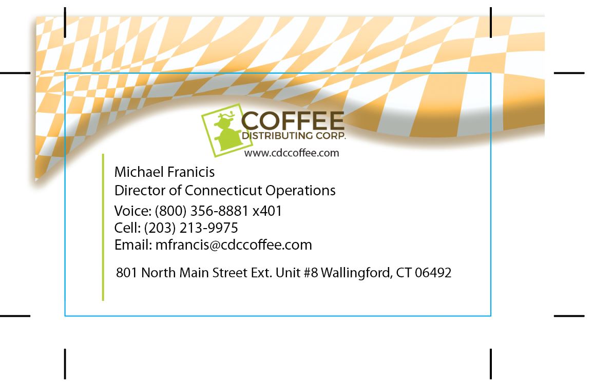CDC Business Card Review | Paul Jann Advertising Inc.